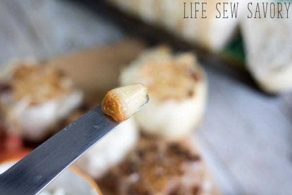 Roasted Garlic Appetizer - Life Sew Savory