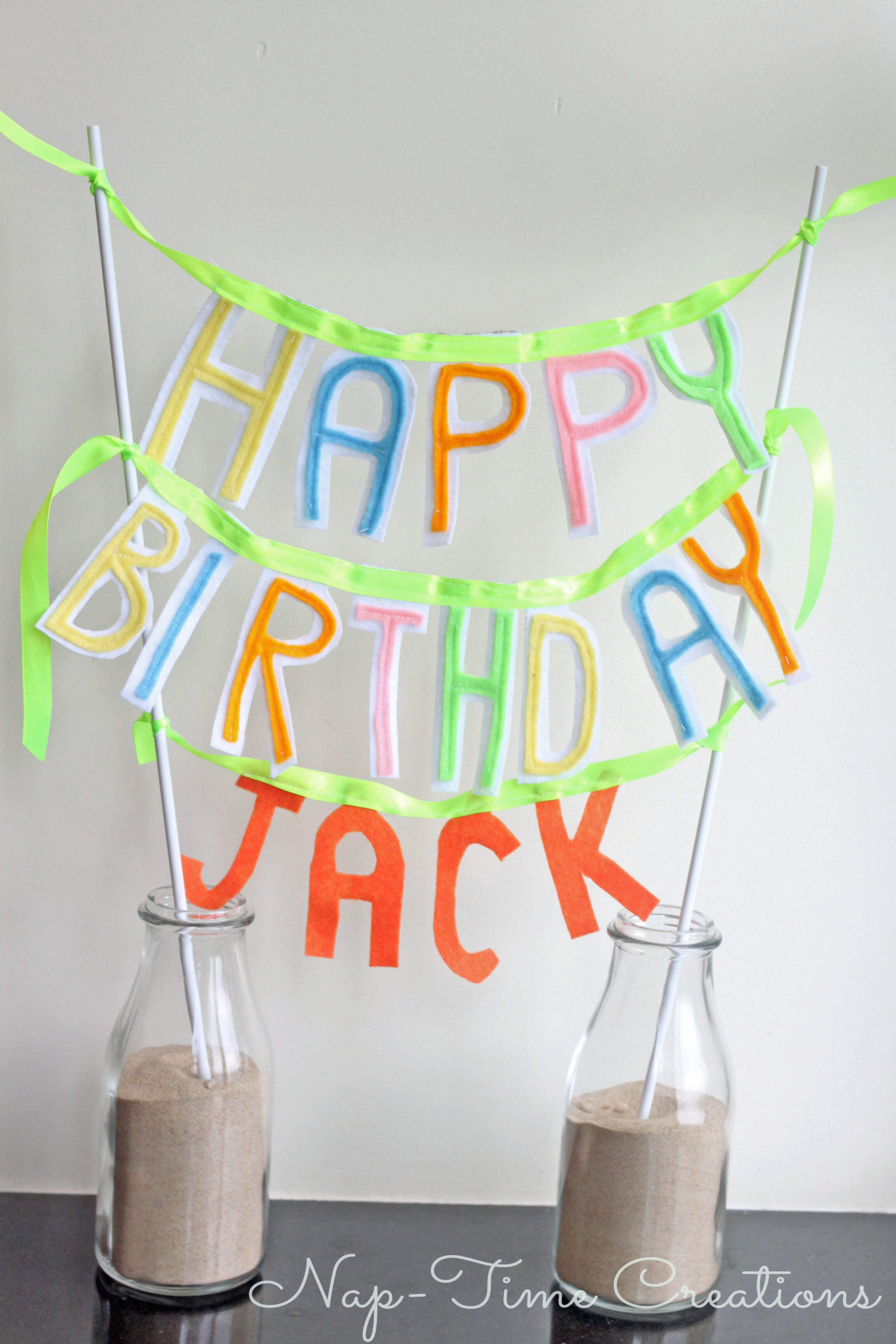 DIY Happy Birthday Banner Life Sew Savory