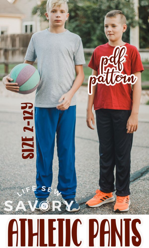 Free Unisex Sweatpants Pattern - Life Sew Savory