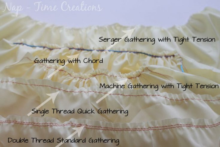 Five Ways to Gather Fabric - Life Sew Savory