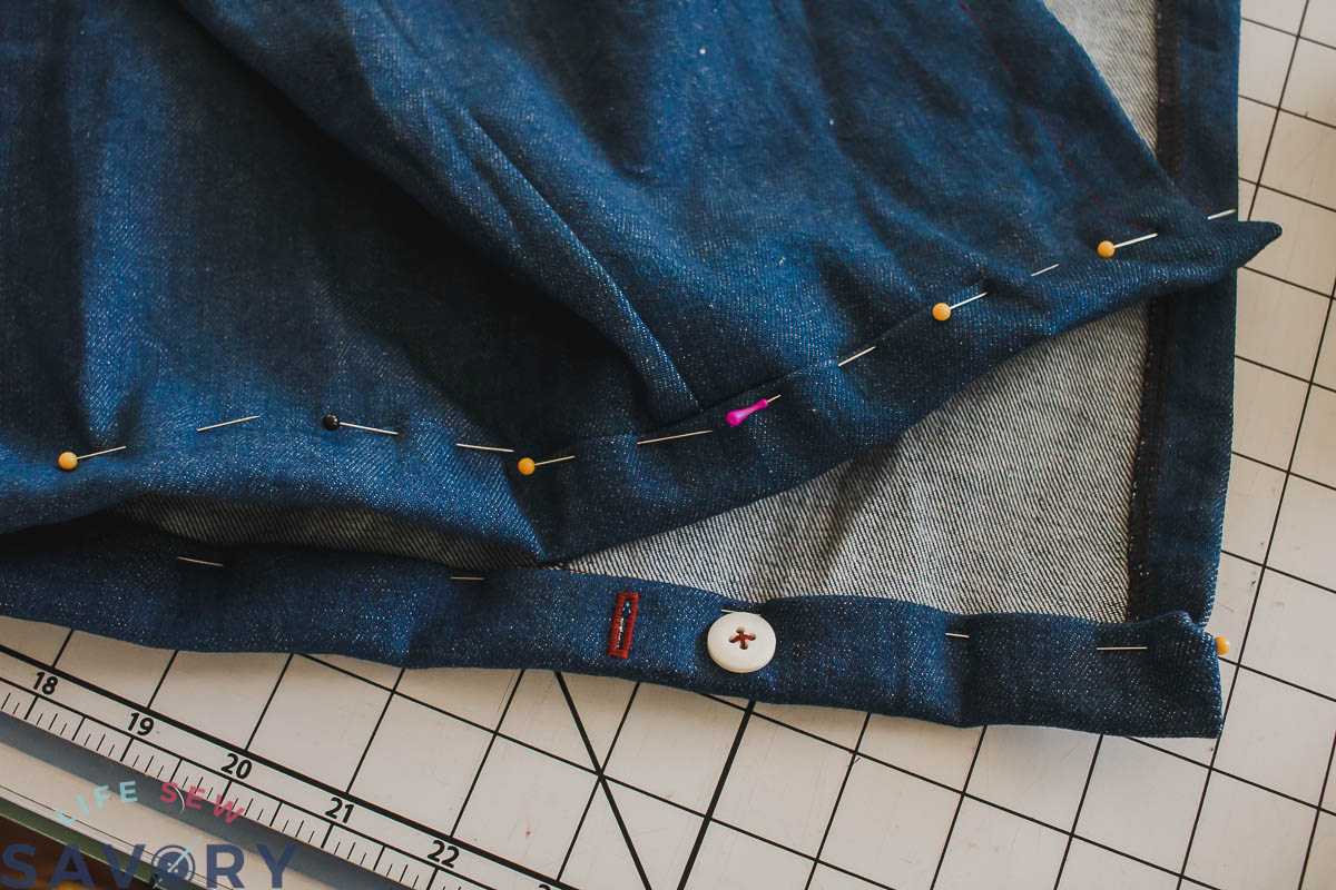 Adjustable Waistband Tutorial - with button elastic - Life Sew Savory