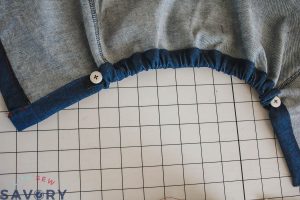 Adjustable Waistband Tutorial - with button elastic - Life Sew Savory