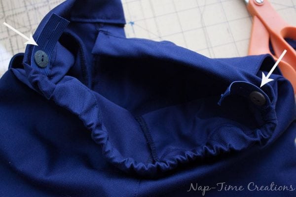 Adjustable Waistband Tutorial - with button elastic - Life Sew Savory