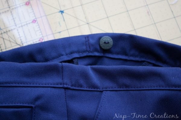Adjustable Waistband Tutorial - with button elastic - Life Sew Savory