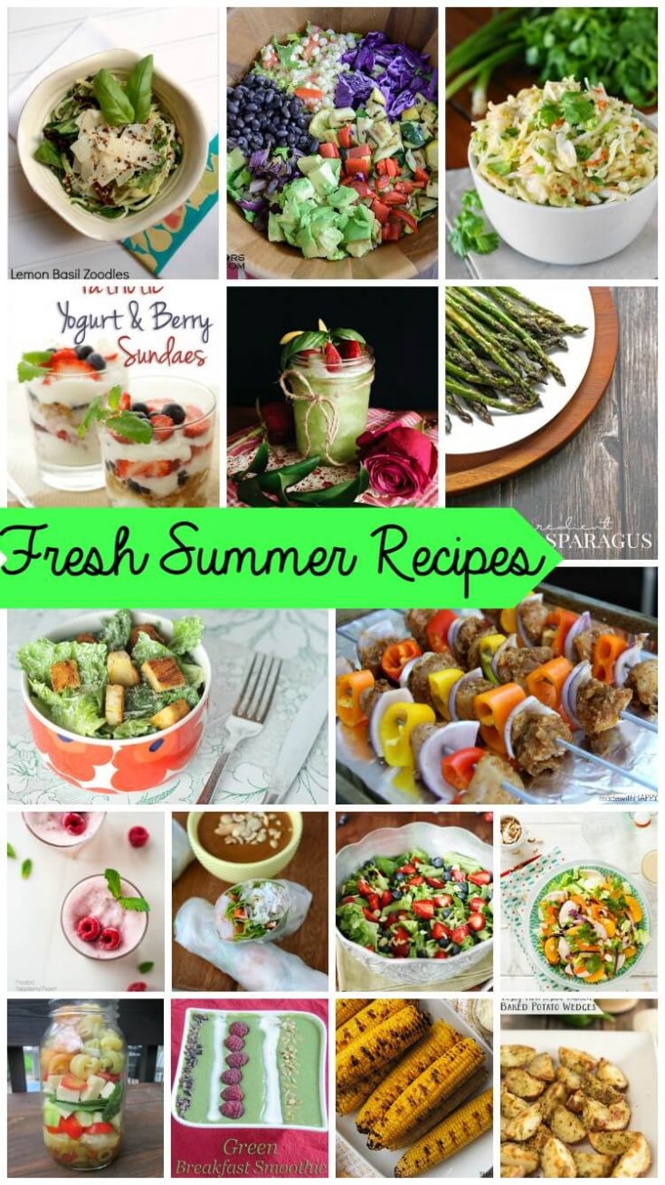 15+ Fresh Summer Recipes - Life Sew Savory