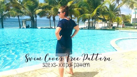 swimsuit cover up pattern free - Life Sew Savory