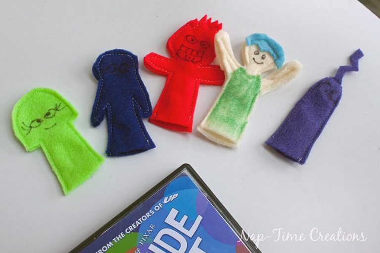 Inside Out Finger Puppets - Life Sew Savory
