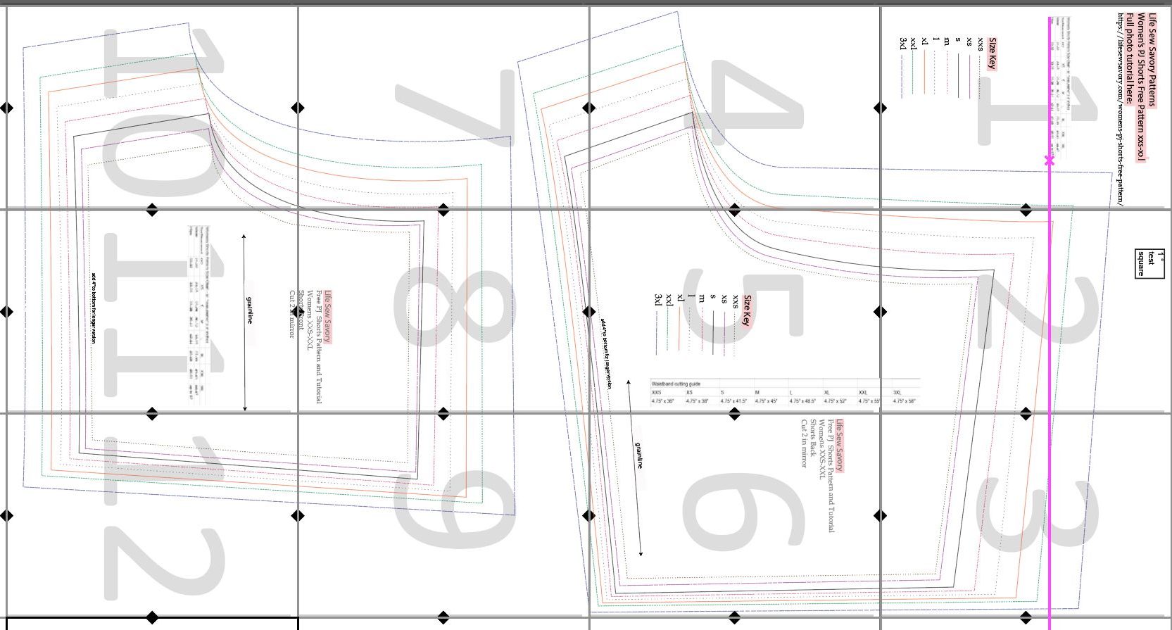 Women's Pj Shorts Free Pattern - Life Sew Savory