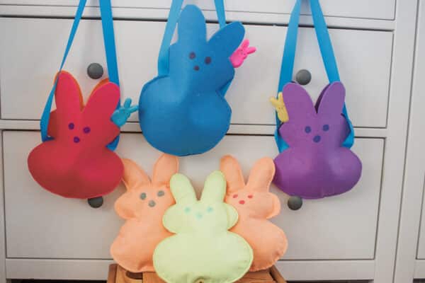 Easter Peeps Bunny Bags - Life Sew Savory