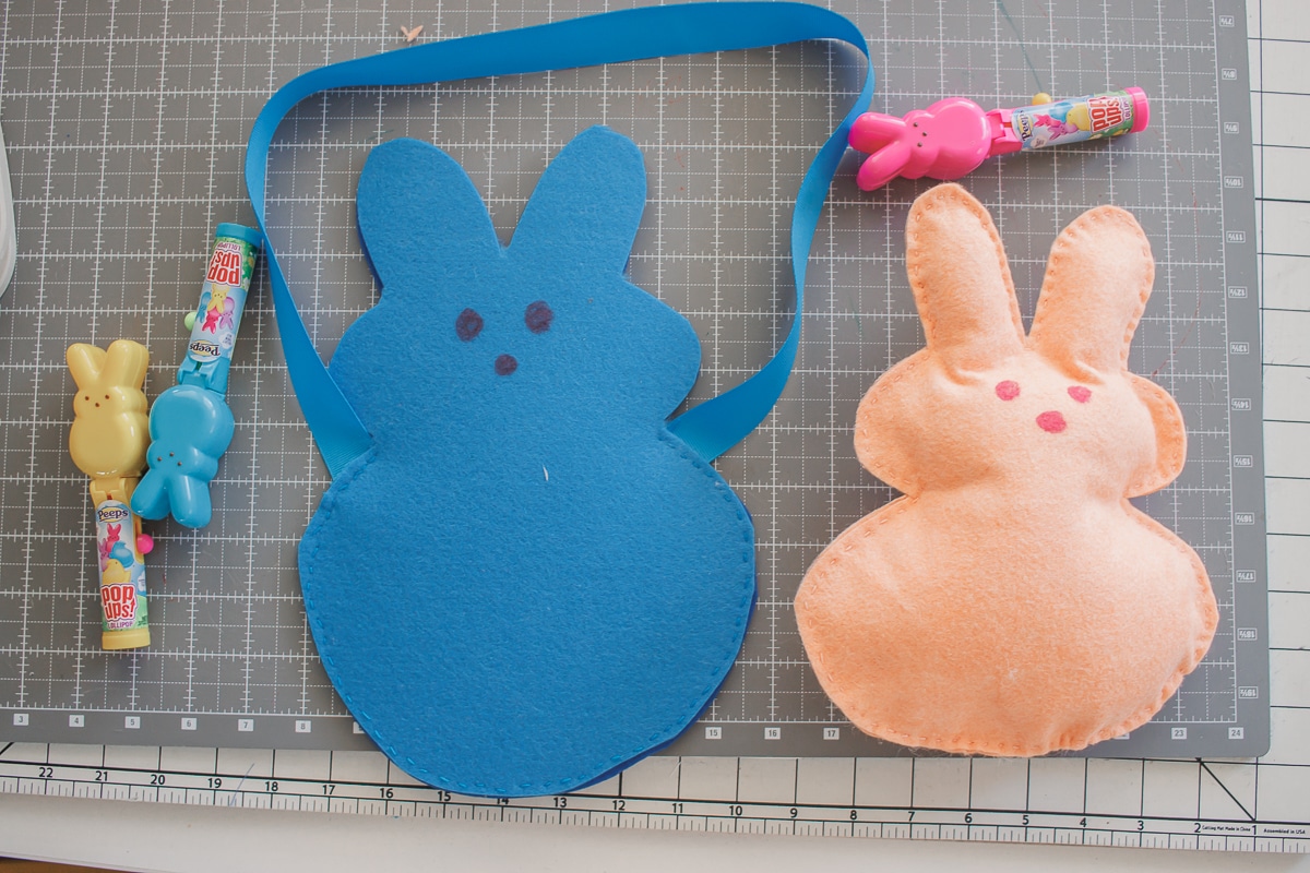 Easter Peeps Bunny Bags - Life Sew Savory