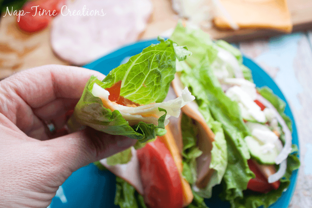 Lettuce Sandwich Wraps - Life Sew Savory