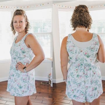 Womens Romper Pattern - Life Sew Savory