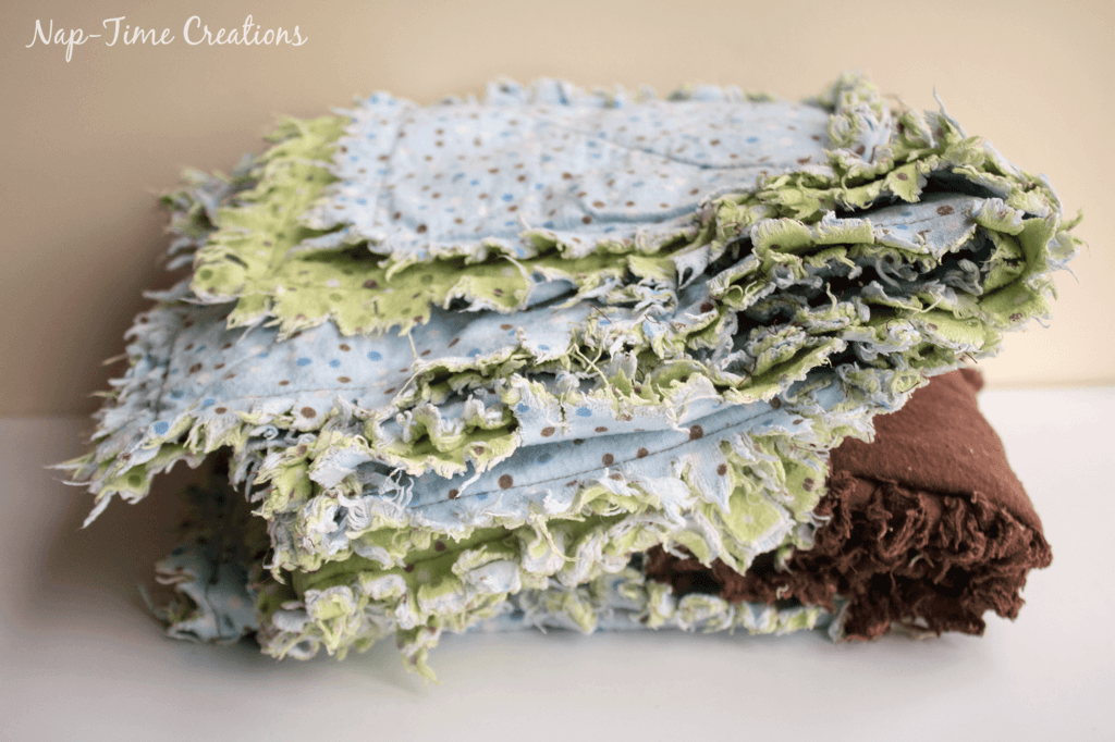 Easy Rag Quilt Tutorial video & photo instructions - Life Sew Savory