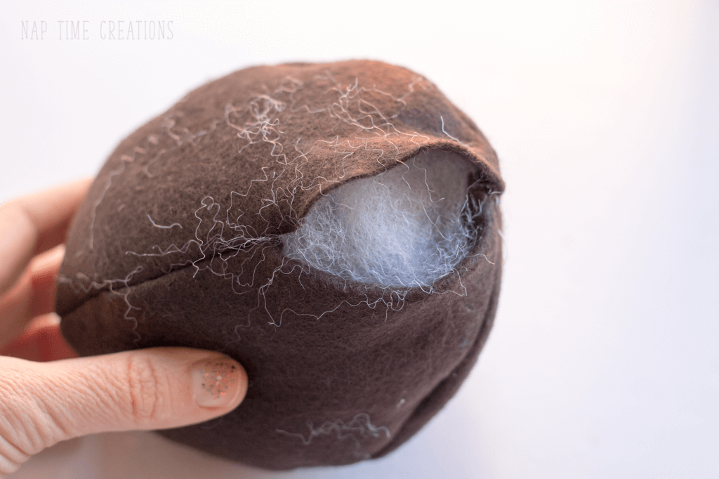 Felt Football Pattern - Life Sew Savory