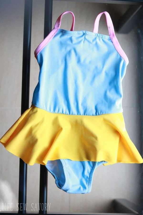 Toddler Bathing Suit Pattern - FREE - Life Sew Savory
