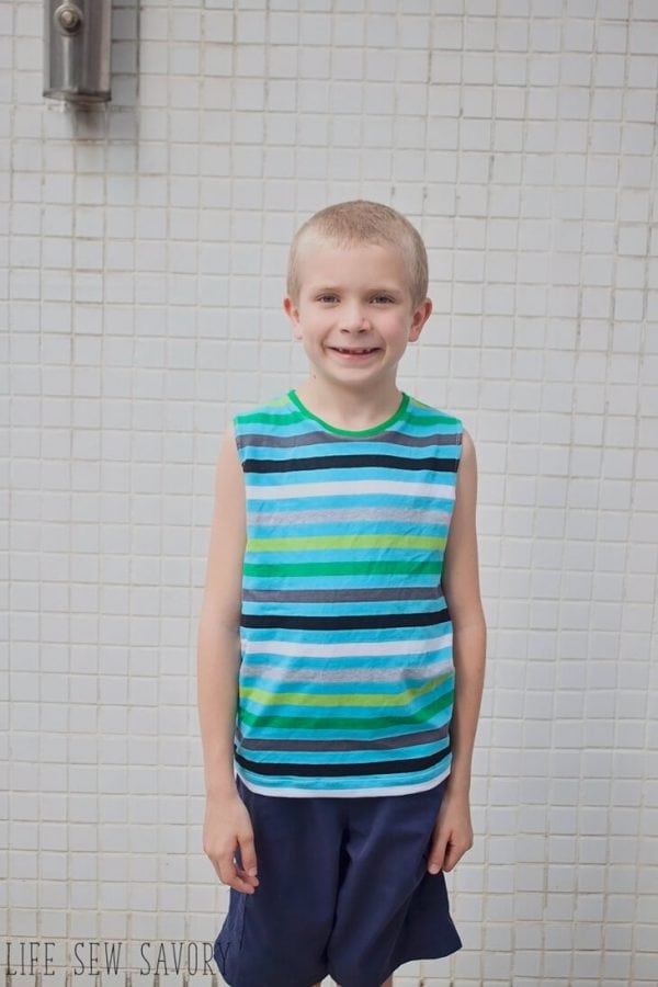 Tank Top Pattern - Boys Free PDF - Life Sew Savory