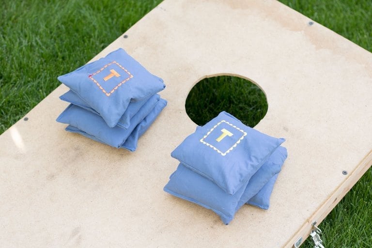 How to Make Corn Hole Bags - Life Sew Savory