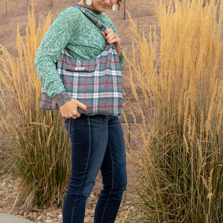 Wool Sack Bag Pattern - Life Sew Savory