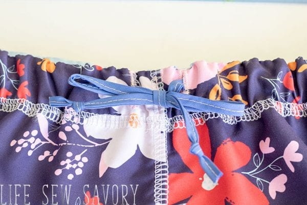 free printable sewing pattern - Womens Board Shorts - Life Sew Savory