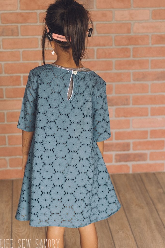 free dress sewing pattern for Girls - Life Sew Savory