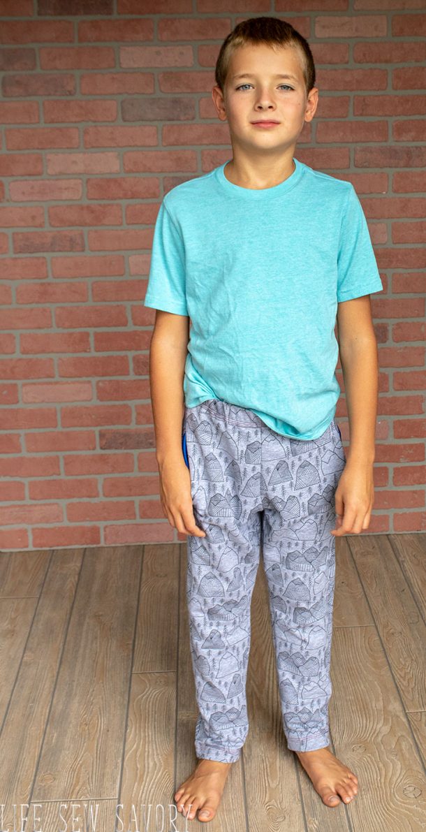 Kids Sweatpants Sewing Pattern - FREE - Life Sew Savory
