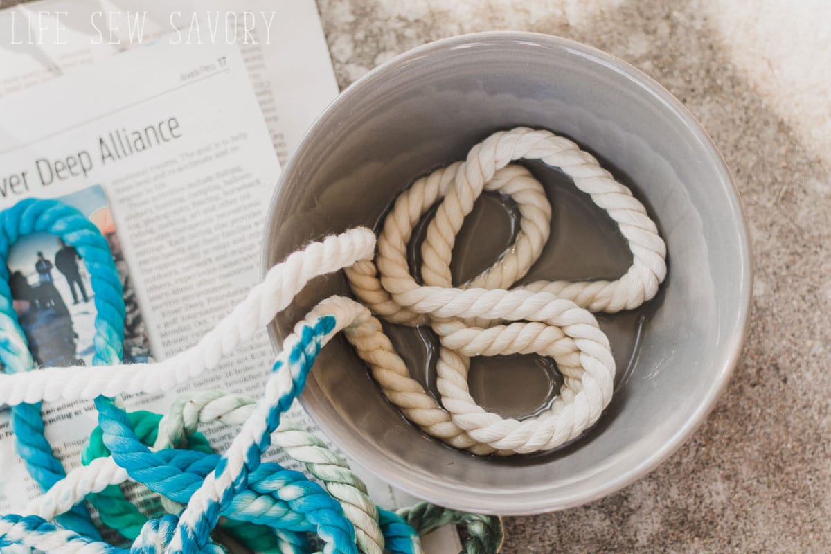 DIY Rope Basket Tutorial - Life Sew Savory