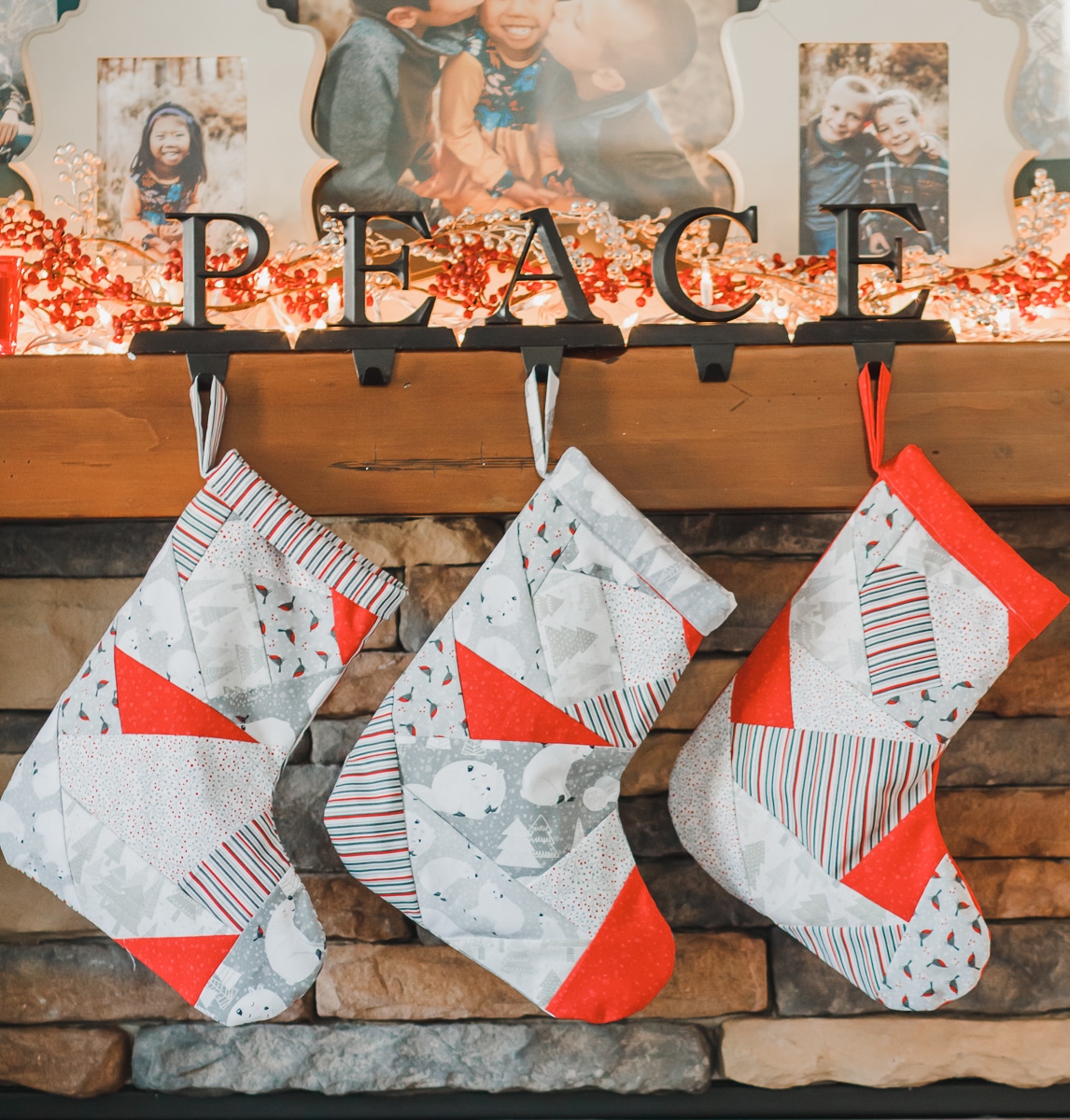 Quilted Christmas Stocking Pattern - Life Sew Savory