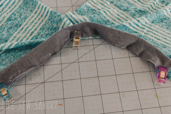 T-Shirt Neck Binding Sewing Tutorial - Life Sew Savory