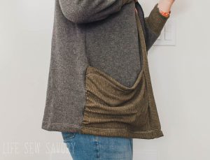 Cardigan with Pockets - Sewing hack video - Life Sew Savory