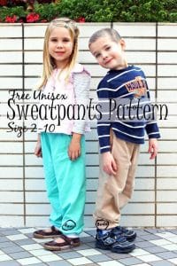 Free Unisex Sweatpants Pattern - Life Sew Savory