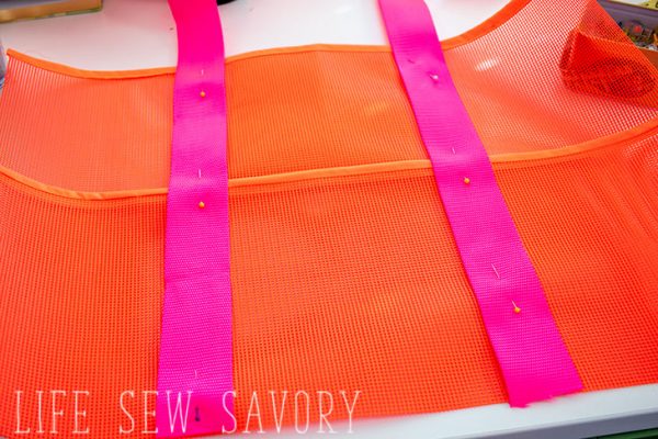 Free Mesh Beach Bag sewing pattern - Life Sew Savory