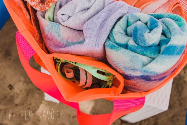 Free Mesh Beach Bag sewing pattern - Life Sew Savory