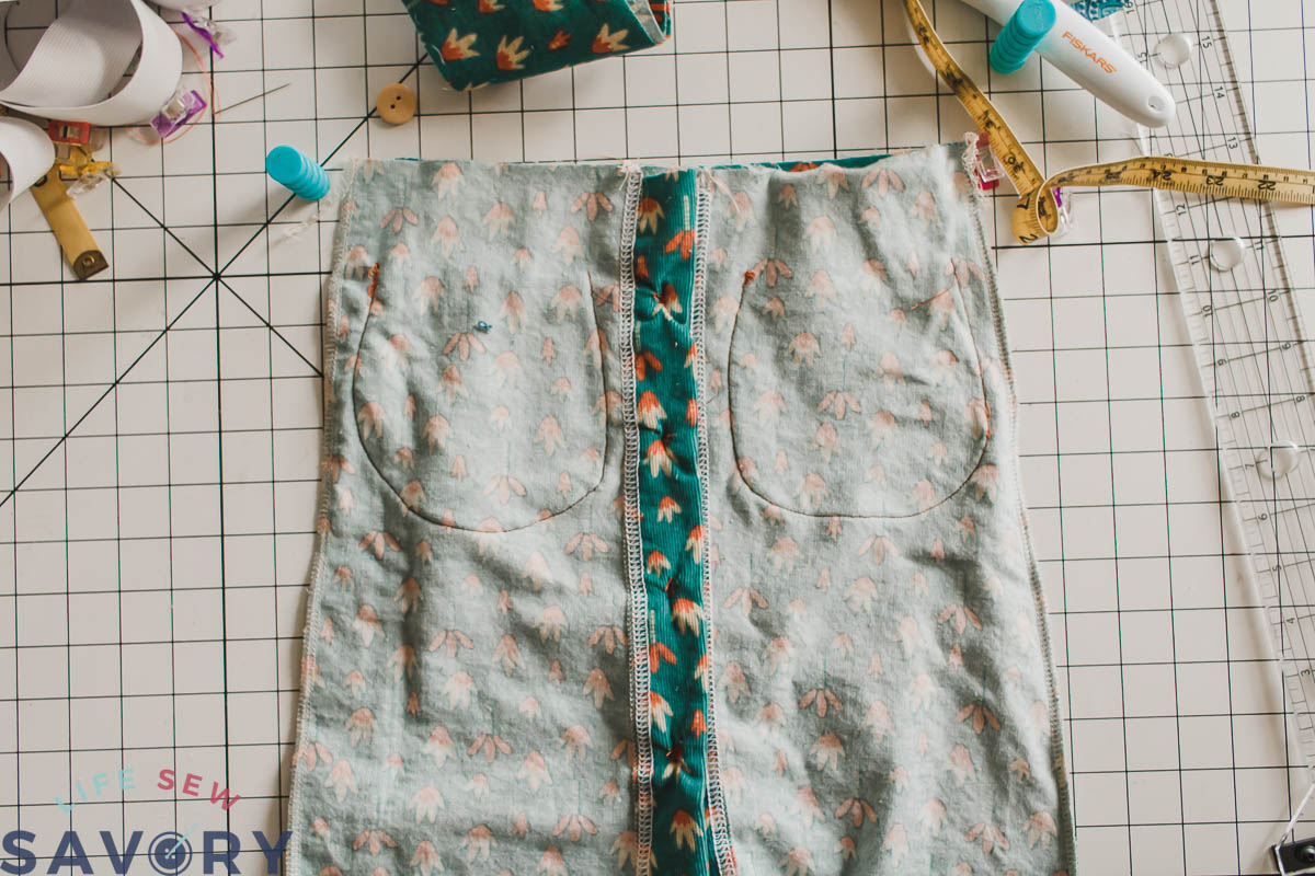 Girls Button Front Skirt - Free Sewing Pattern - Life Sew Savory