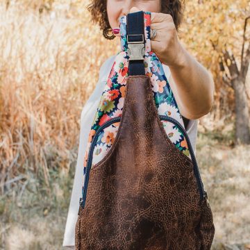 Sling Backpack Printable Instructions Version - Life Sew Savory