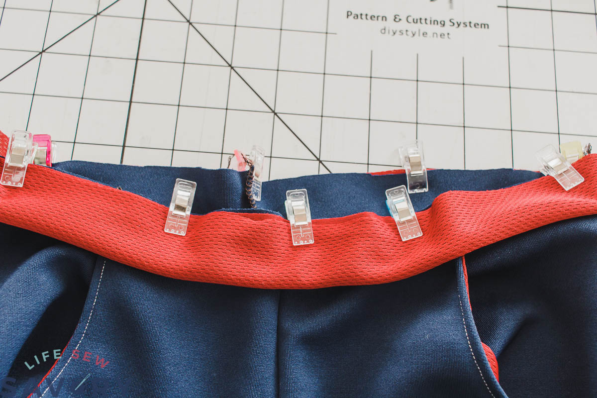 Slim fit Athletic Pants - free sewing pattern - Life Sew Savory