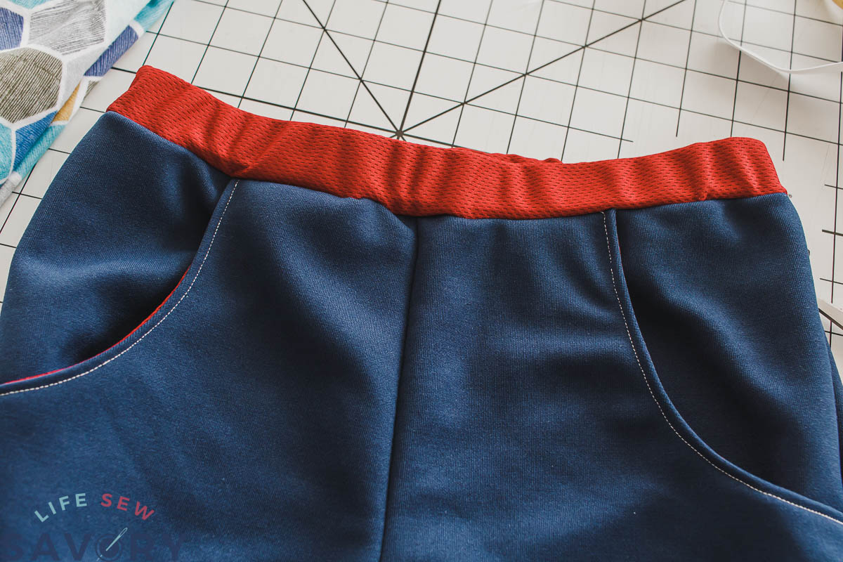 Slim fit Athletic Pants - free sewing pattern - Life Sew Savory