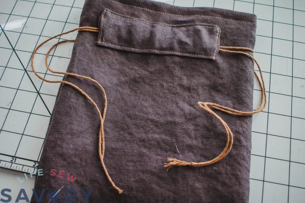 Natural Linen Bread Bags Sewing Tutorial - Life Sew Savory