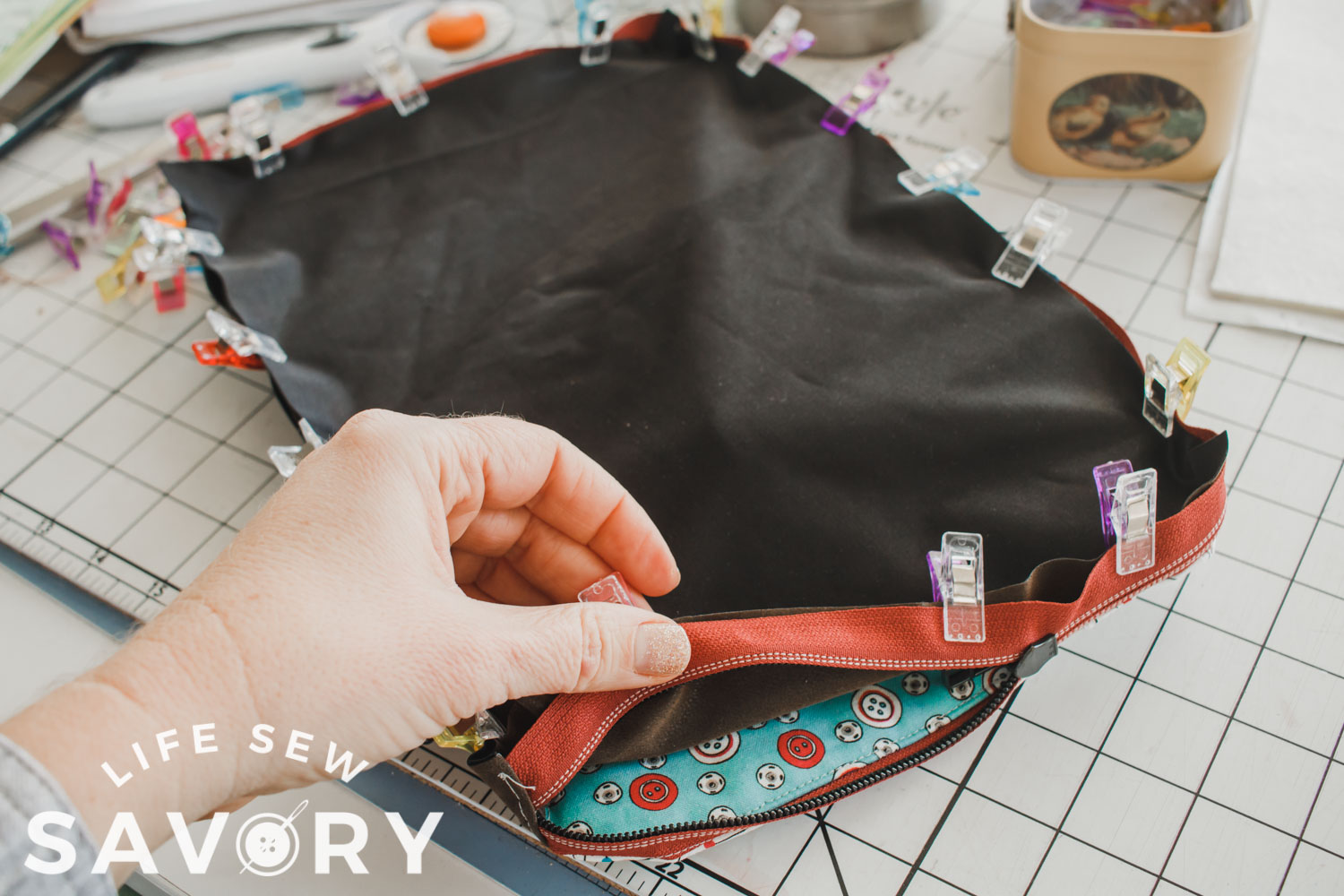 Zippered Laptop/Tablet Case Sewing Tutorial - Life Sew Savory