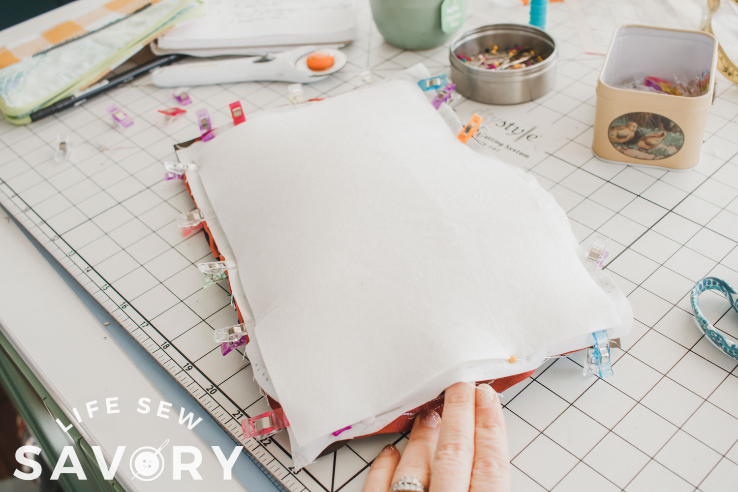 Zippered Laptop/Tablet Case Sewing Tutorial - Life Sew Savory