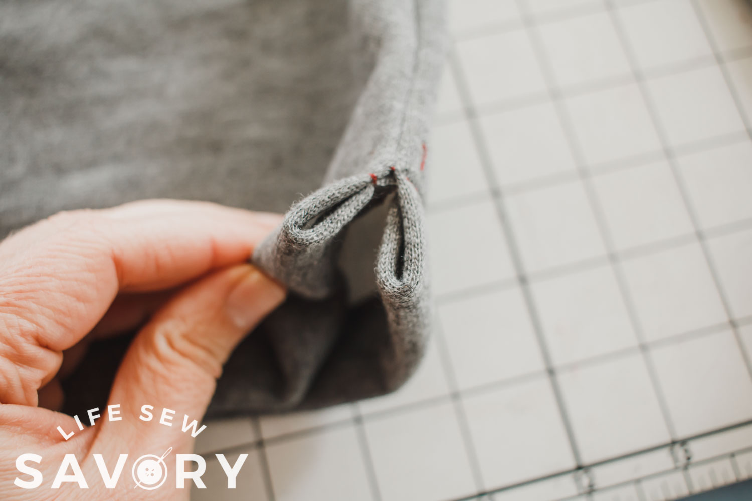 How to sew a drawstring bag/Cinch Sack - Life Sew Savory