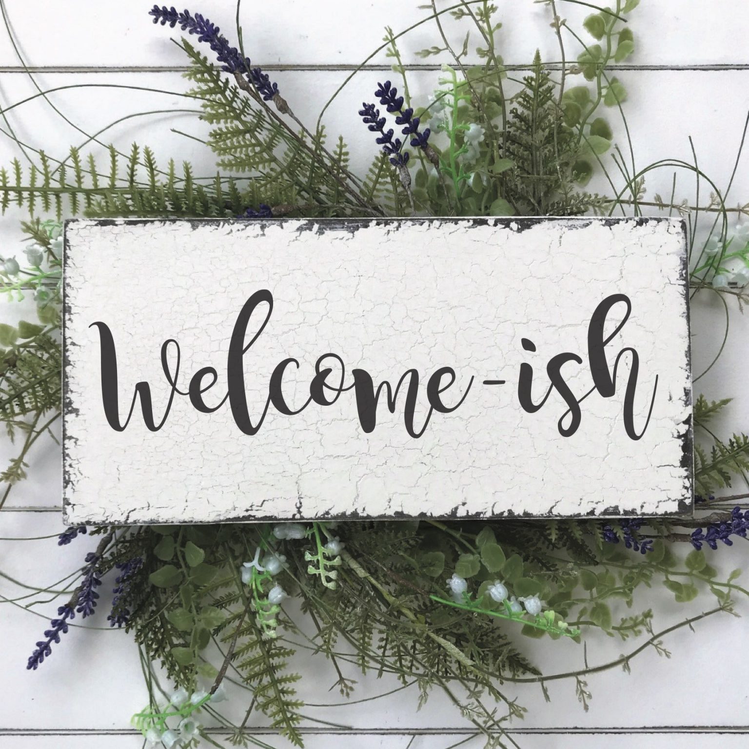 DIY Porch Signs with Free SVG files - Life Sew Savory