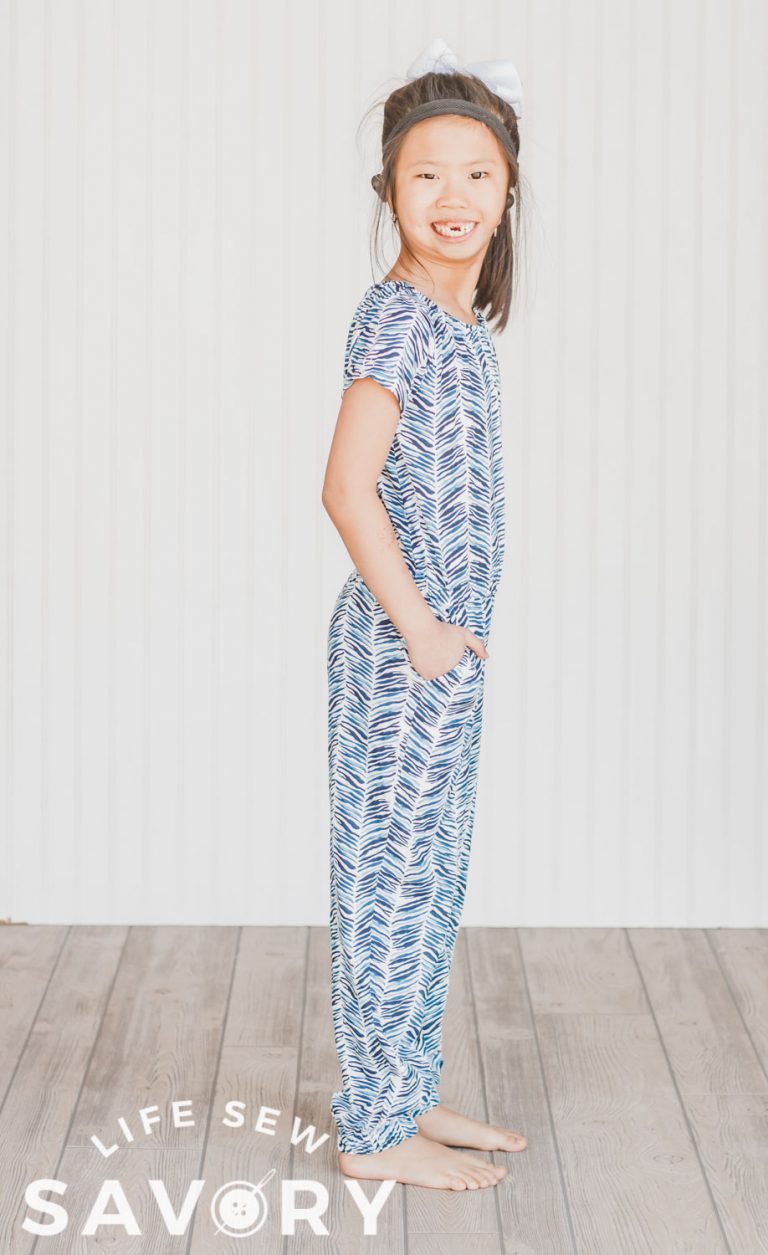 Kids Romper Free Sewing Pattern - Life Sew Savory