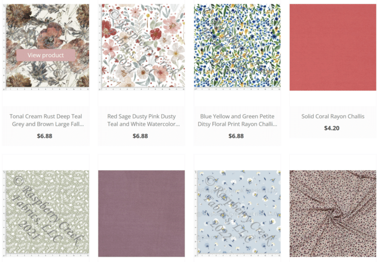 My favorites: Spring Fabrics for sewing - Life Sew Savory