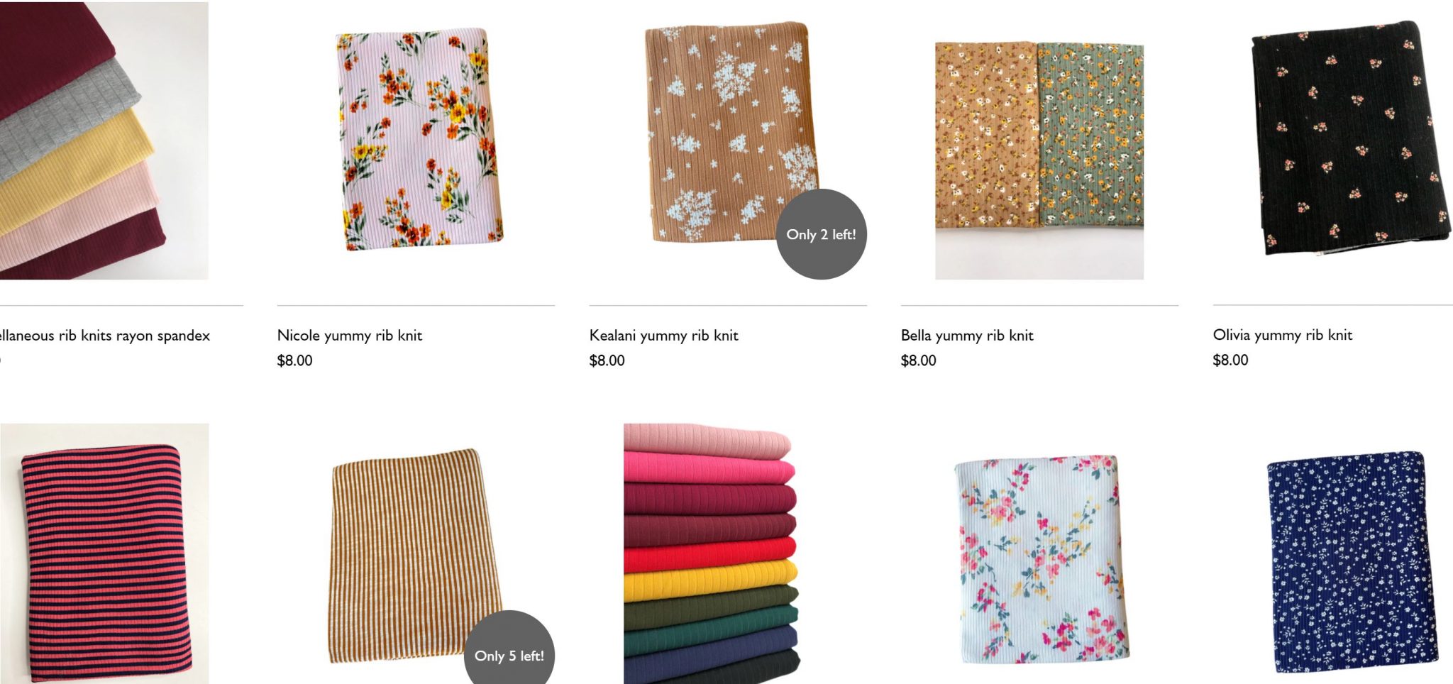 My favorites: Spring Fabrics for sewing - Life Sew Savory