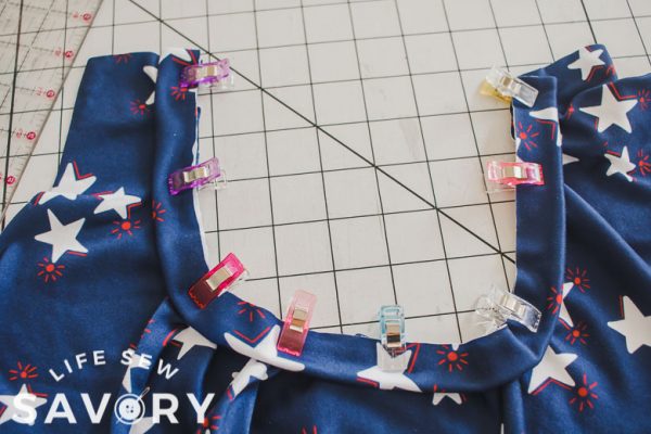 how to sew a neckline- band vs binding - Life Sew Savory