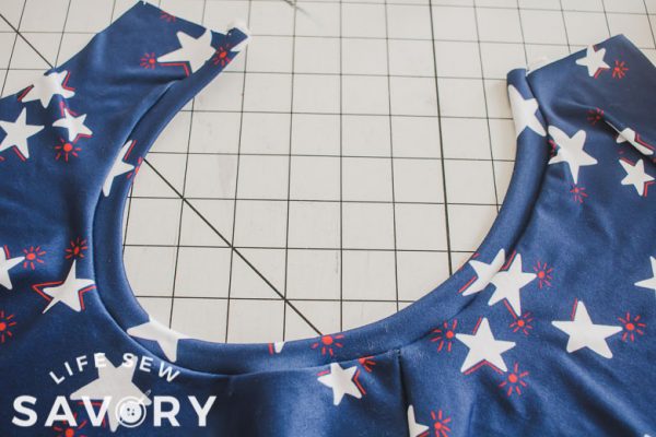 how to sew a neckline- band vs binding - Life Sew Savory