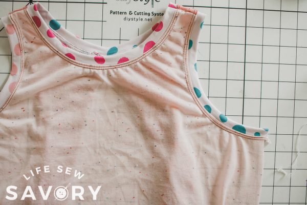 Open Back Sports Tank Free Sewing Pattern - Life Sew Savory