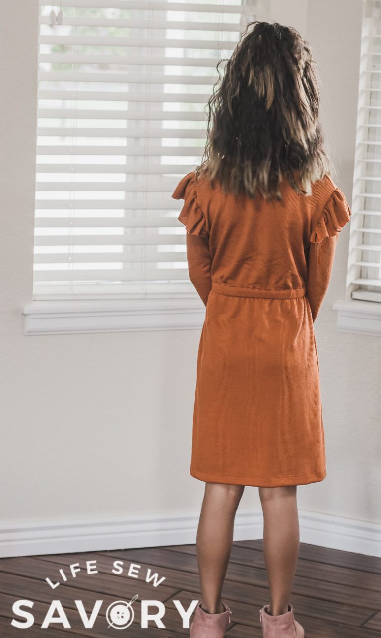 How to add ruffles to shoulders - Life Sew Savory