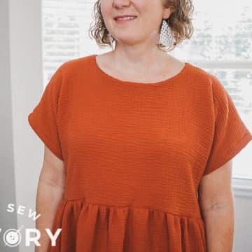 Free Loose Dress Pattern - Life Sew Savory