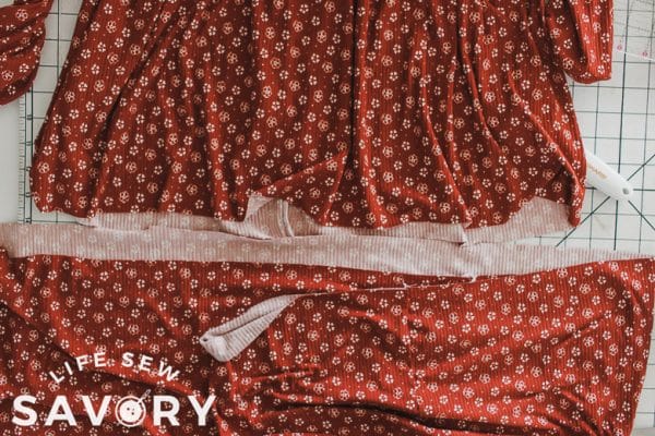 Fall dress sewing tutorial - Life Sew Savory